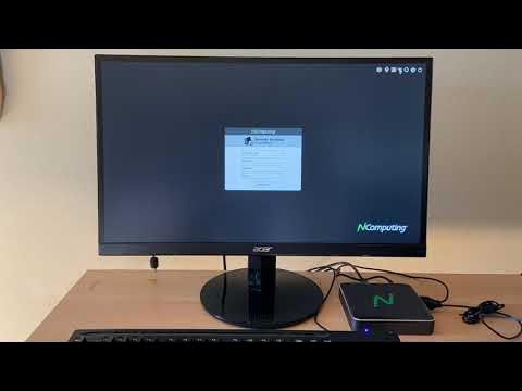 NComputing EX500 Thin Client - YouTube