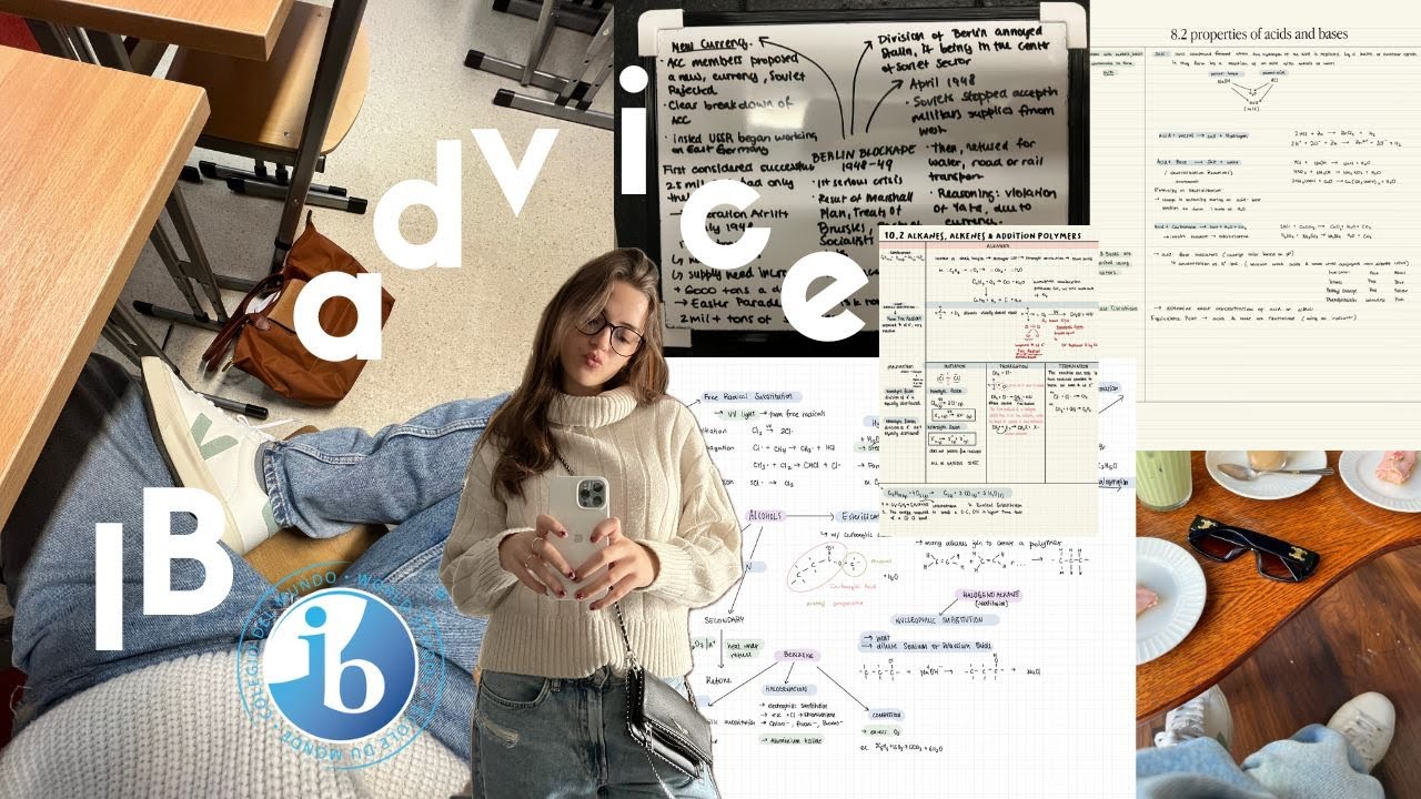 my top 5 tips for the IB! resources, experience & advice - YouTube