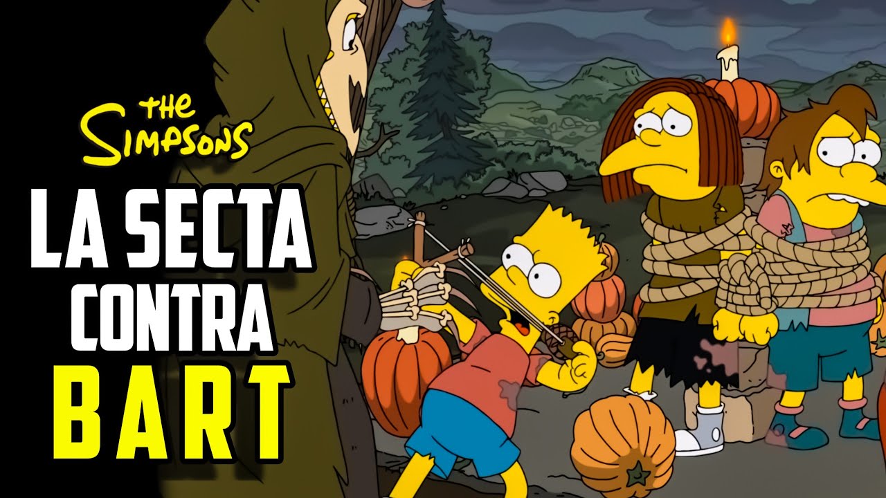 Los Simpson: Bart contra LA SECTA - YouTube