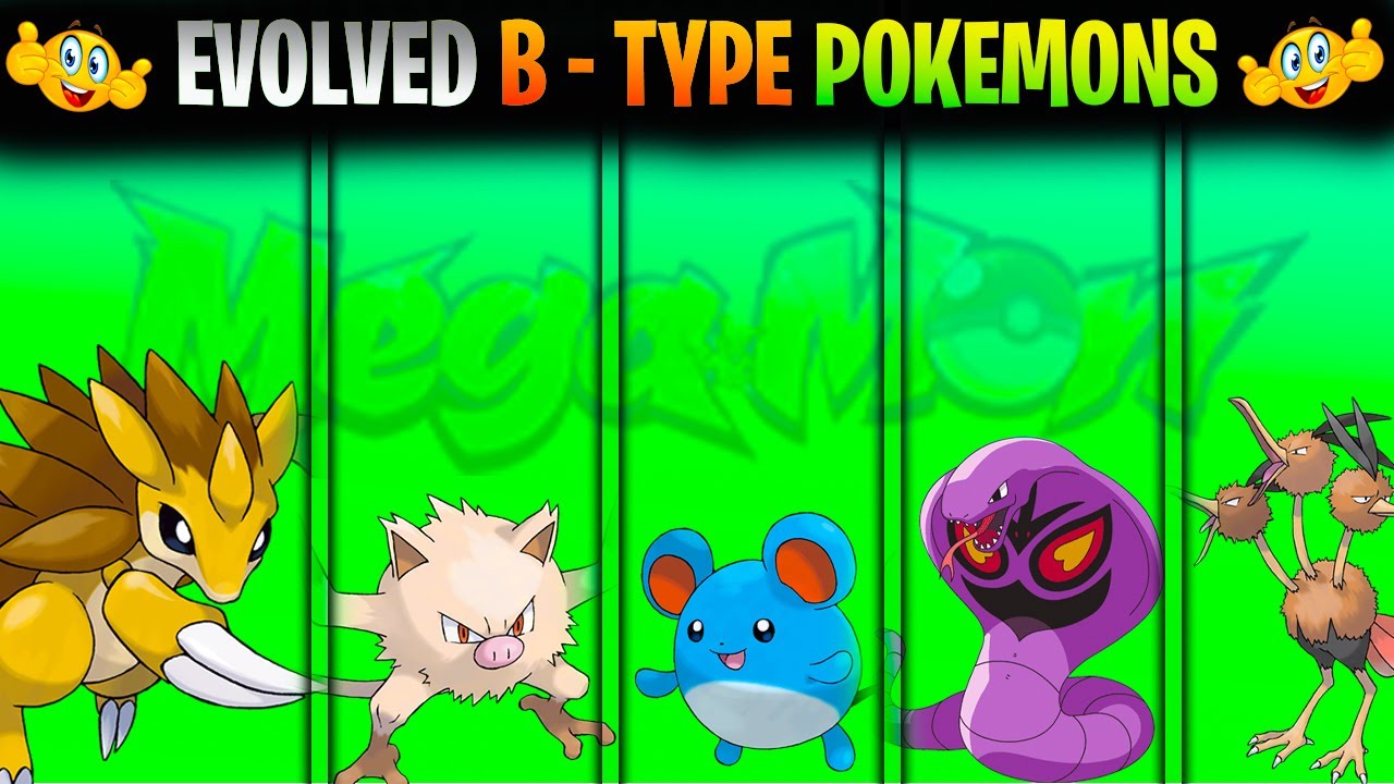 Evolved Every B-Type Pokémon in MegaMon – You Won’t Believe Their Final ...