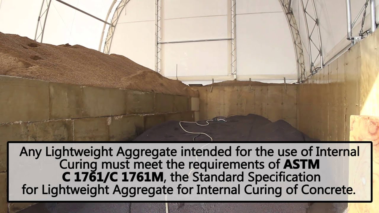 Internally Cured Concrete Part One - YouTube