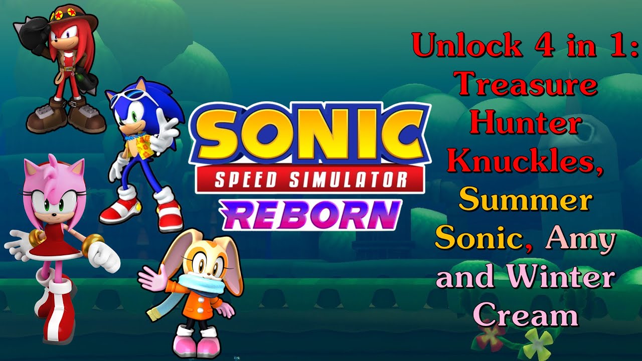 Sonic Speed Simulator - Play For Fun #181 - Unlock 4 in 1 (Thank to ...