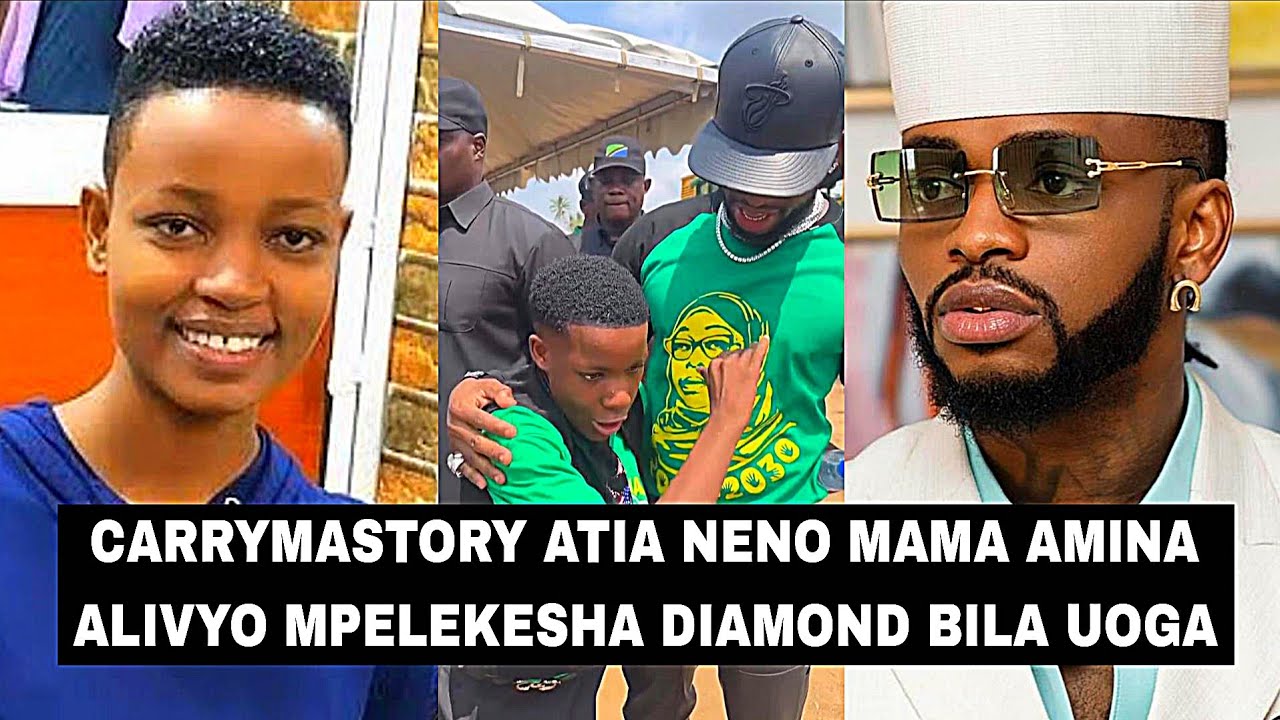 CARRYMASTORY ATIA NENO MAMA AMINA KUMPELEKESHA DIAMOND BILA UOGA - YouTube