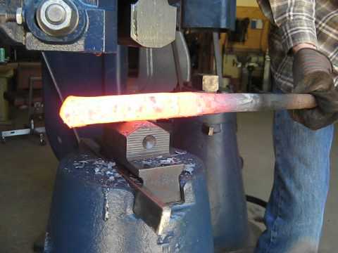 25 LB. LITTLE GIANT POWER HAMMER DRAWING DEMO. - YouTube