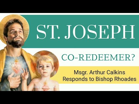 ST. JOSEPH CO-REDEEMER? Did Joseph co-operate in the saving mission of ...