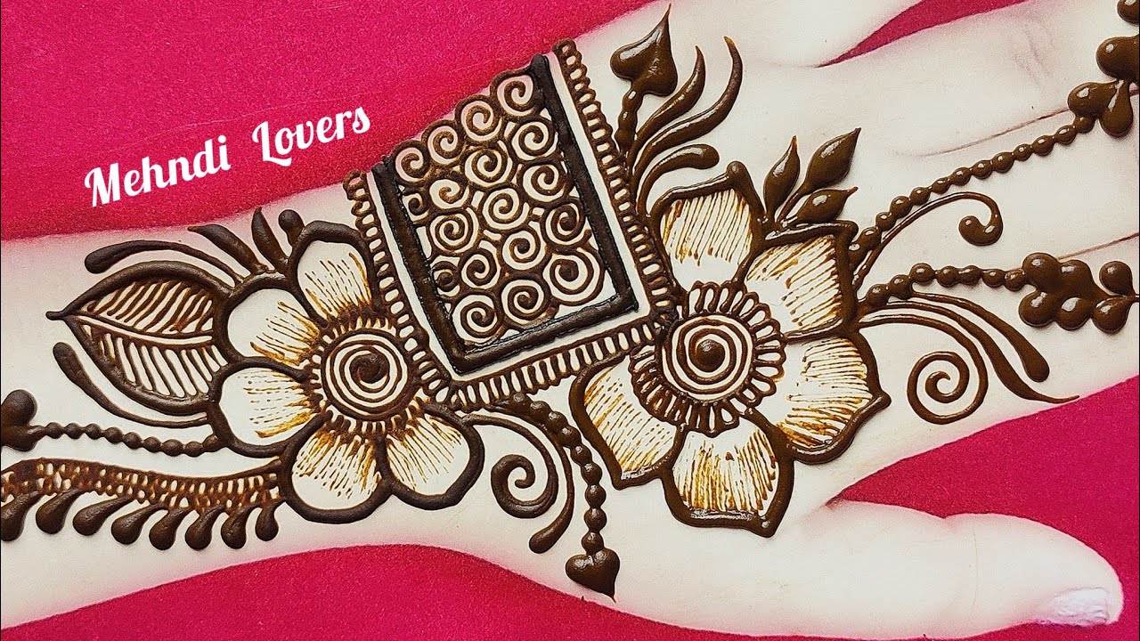 chhote bachhon ki mehndi design | latest easy kids mehndi design 2023 ...
