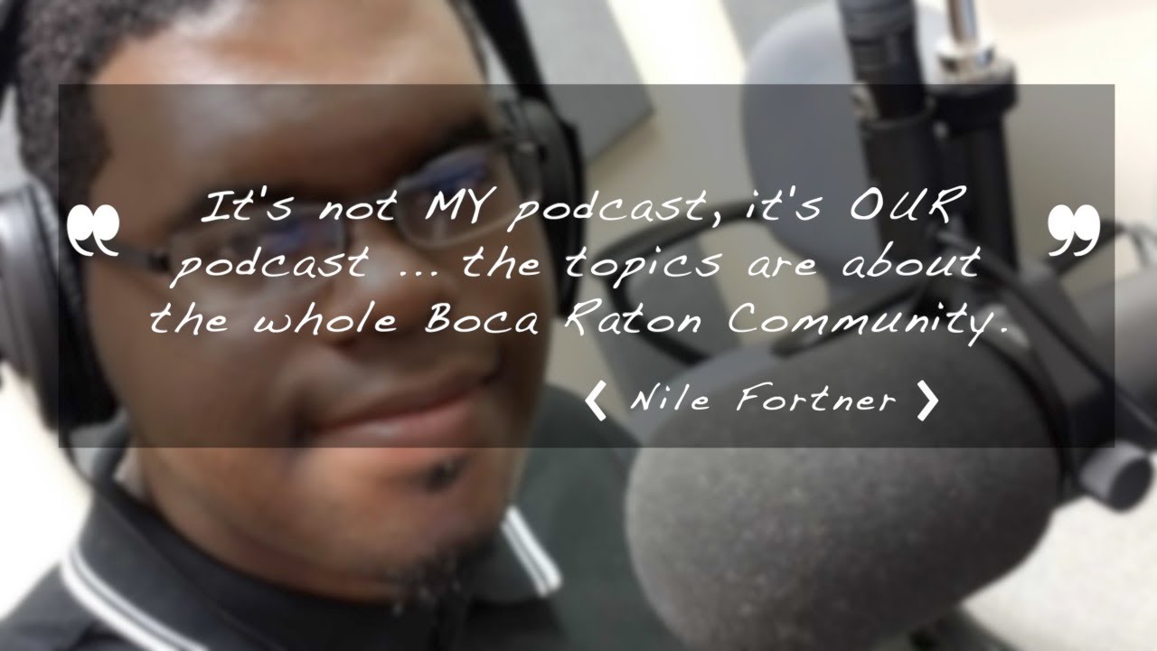 Virtual BocaMatters with Nile Fortner - YouTube