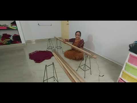 how to fix Aari Cot in tamil/Aari cot/Aari Tutorial Classes - YouTube