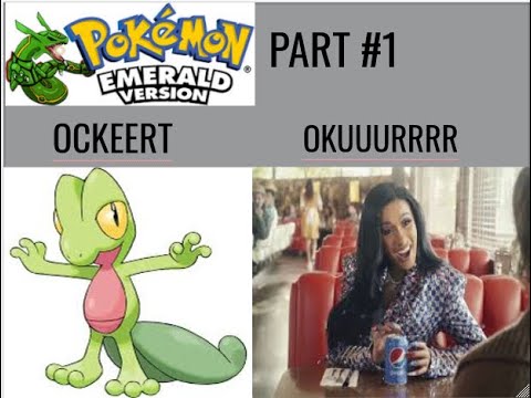 you spell treecko backwards you get a meme.| Pokemon Emerald (Part 1 ...