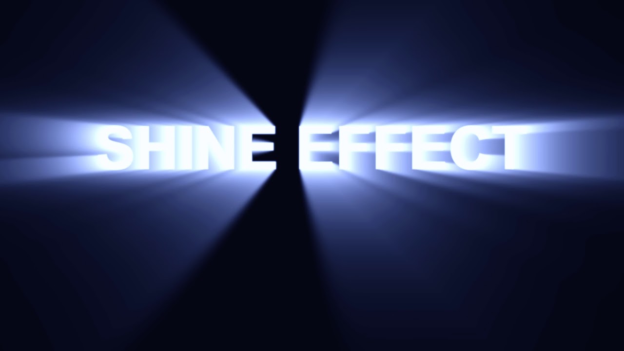 shine effect - YouTube