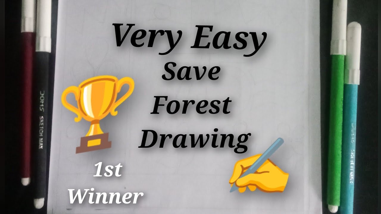 World Forestry Day Poster Drawing | International Day of Forests ...