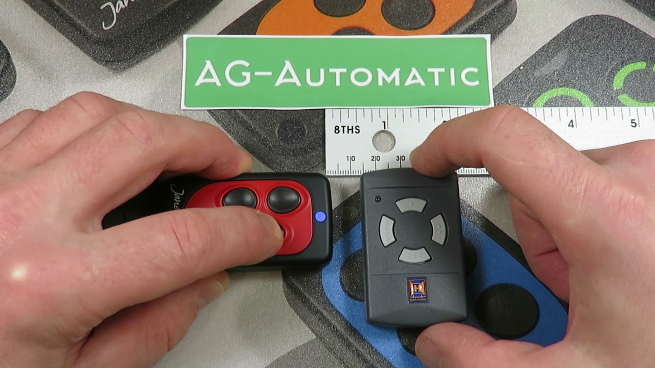 Cloning HORMANN HSM4 40.685MHz. with JANE-Q Quartz Remote Control - YouTube
