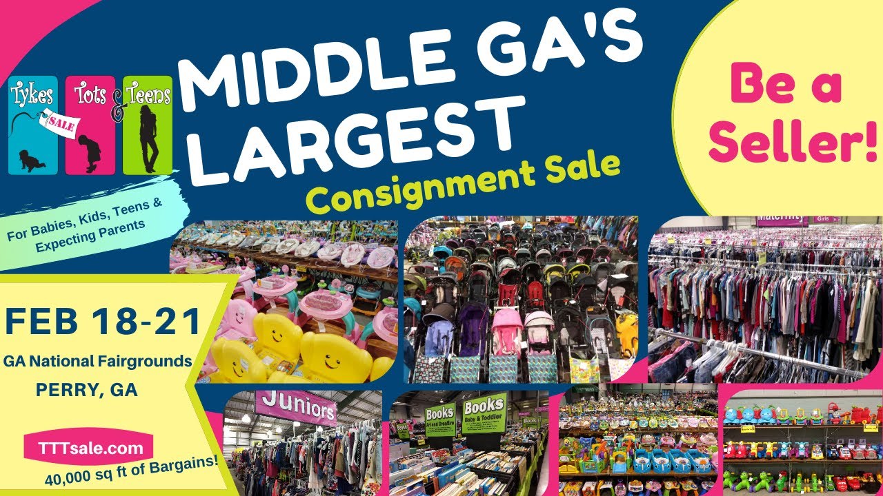 Middle GA's Largest Consignment Sale Returns - YouTube