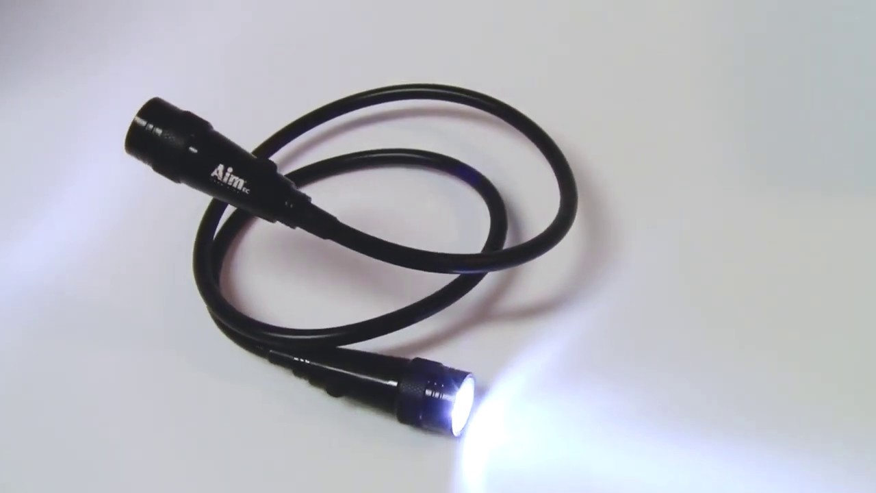 Bendable Dual 3 LED Work Light - YouTube
