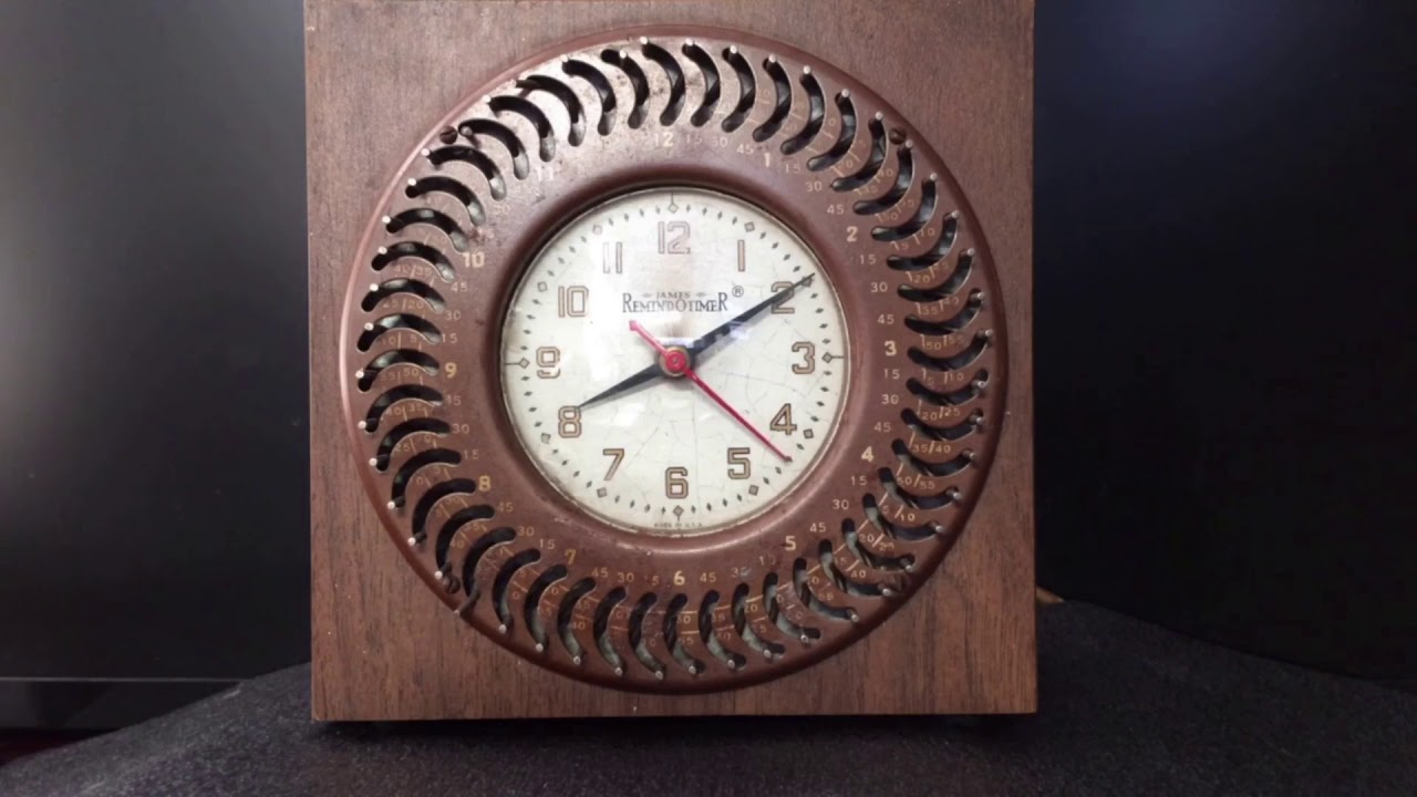 24 Hours of Clocks - 8:00 AM to 10:00 AM - James Remind-O-Timer (0800 ...