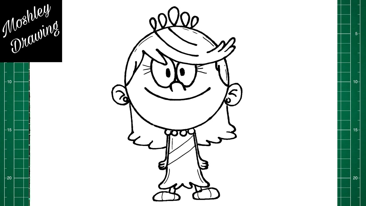 How To Draw Lola Loud The Loud House Youtube