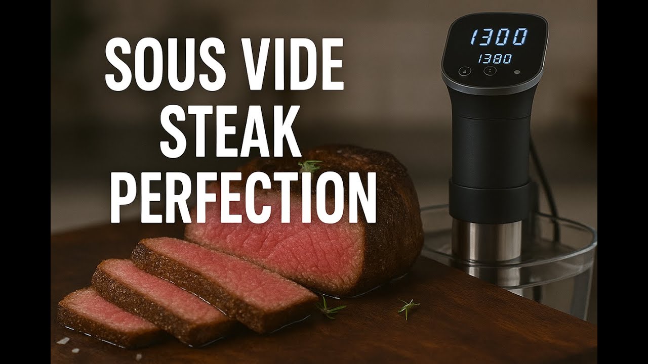 Cooking steak with a Sous Vide Circulator - YouTube