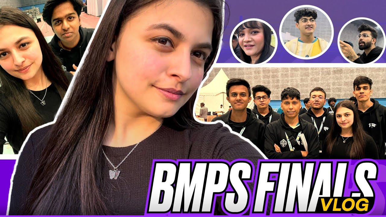 Ahmedabad BMPS Final Vlog🔥| Extreme Funny & Carzy BTS with Players😂 ...