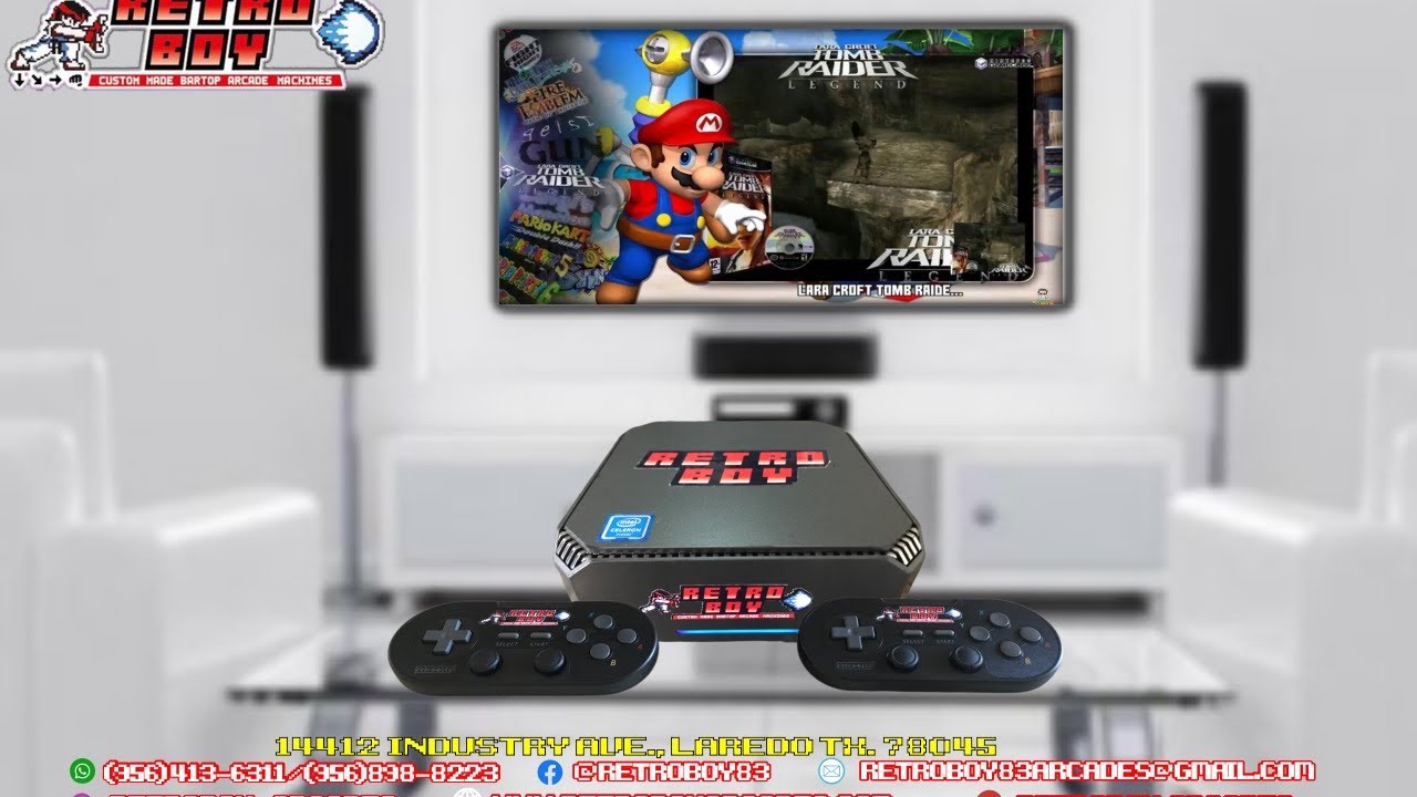 RetroBoy’s New PREMIUM Mini PC Console with 38,000 games & 98 consoles ...