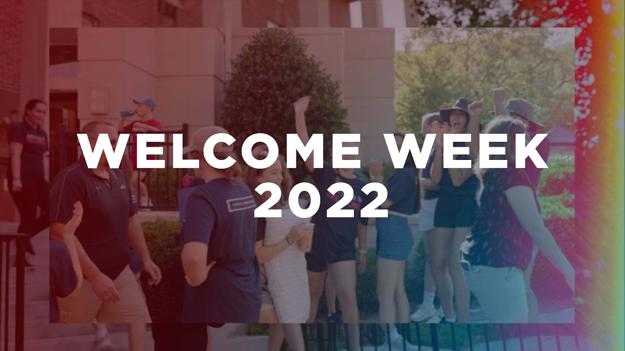 Welcome Week 2022 - YouTube