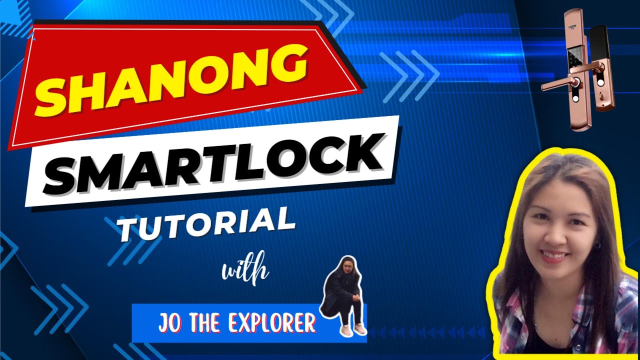 Shanong Smart Lock Tutorial - YouTube