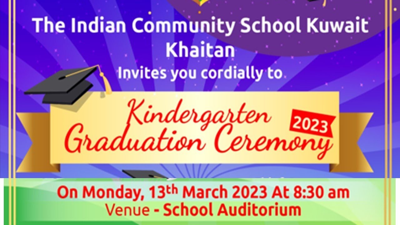 KG GRADUATION CEREMONY 2023 - YouTube