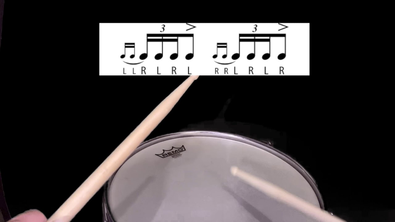 Rudiments Single Ratamacue - YouTube