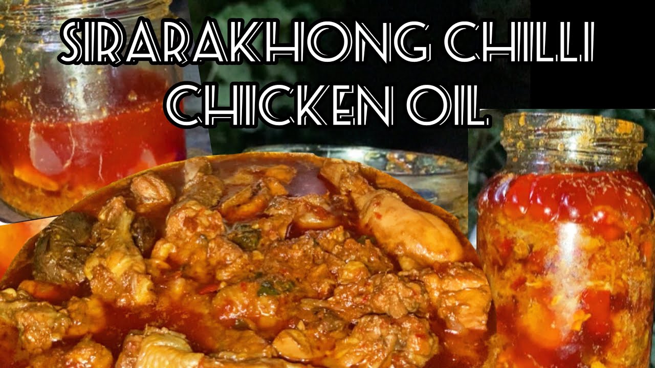 SIRARAKHONG CHILY OIL RECIPE | Meitei Mukbang - YouTube