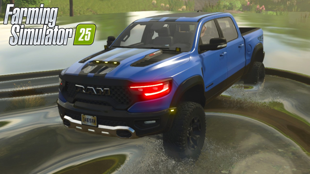 FS25 - 2021 RAM TRX 6.2L V8 - NEW CAR MOD for Farming Simulator 2025 ...
