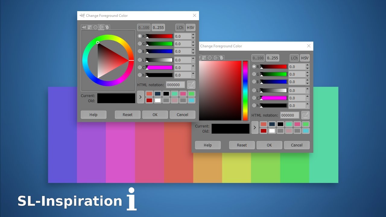 Gimp Tutorial: Import A Colour Palette Into Gimp - YouTube