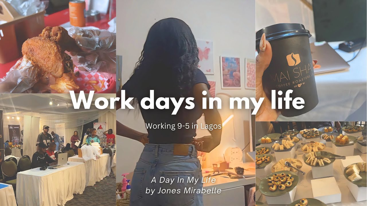 WORK DAY IN MY LIFE 🍁 Romanticising a realistic day working 9-5 while ...