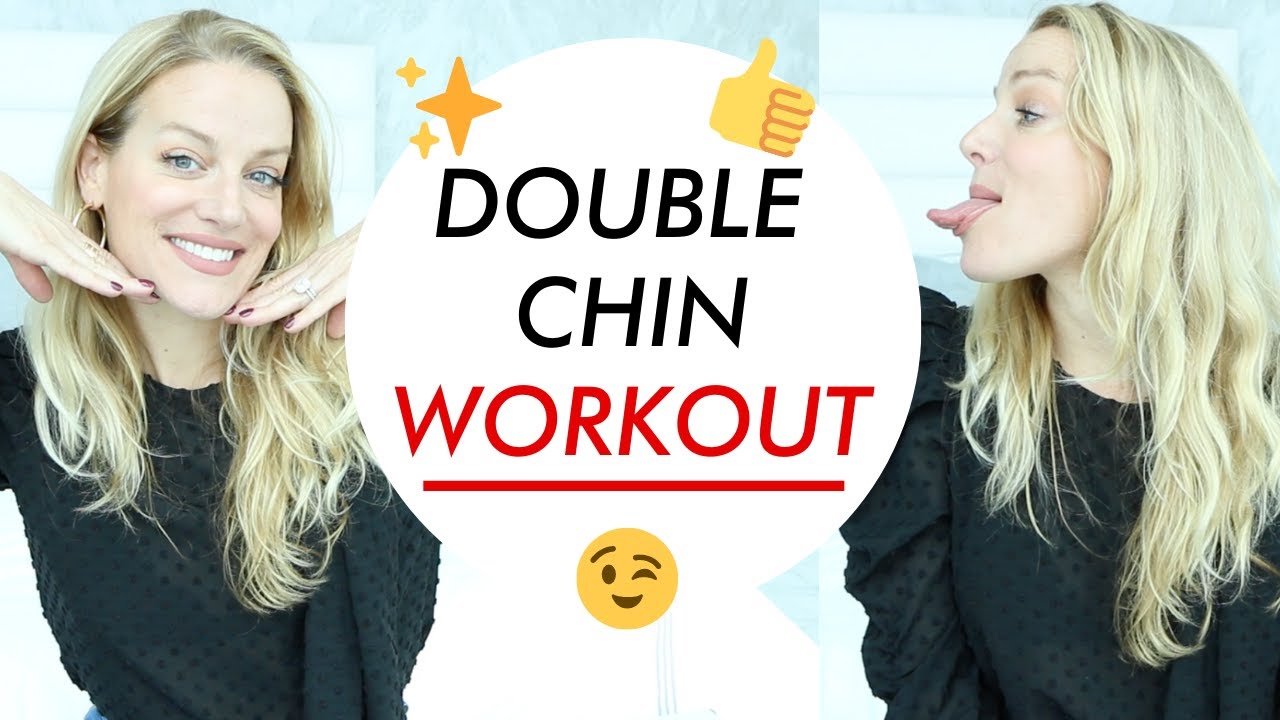 DOUBLE CHIN WORKOUT | TRACY CAMPOLI | FACIAL EXERCISES FOR WOMEN - YouTube