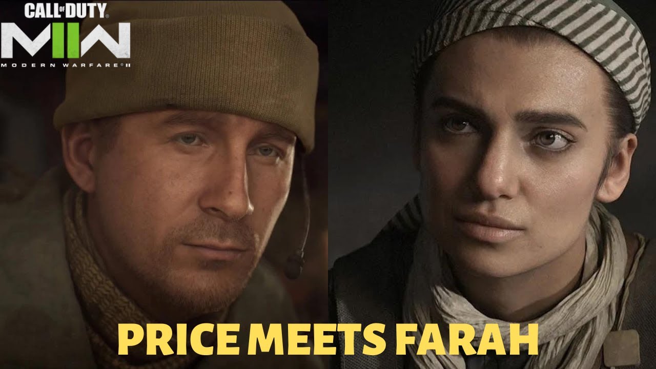 CAPTAIN PRICE MEETS FARAH |Call Of Duty | Modern Warfare 2 #callofduty ...
