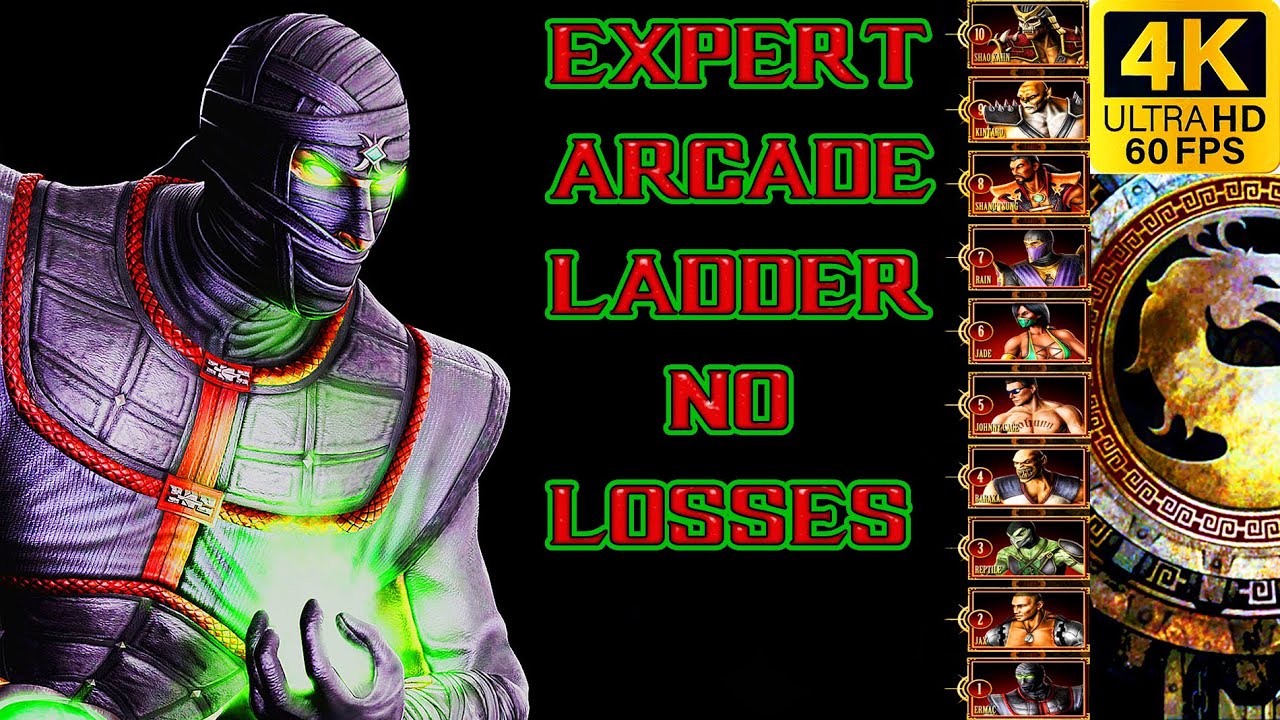 ERMAC. EXPERT arcade ladder. NO LOSSES. Mortal Kombat 9 / 4k 60 FPS ...