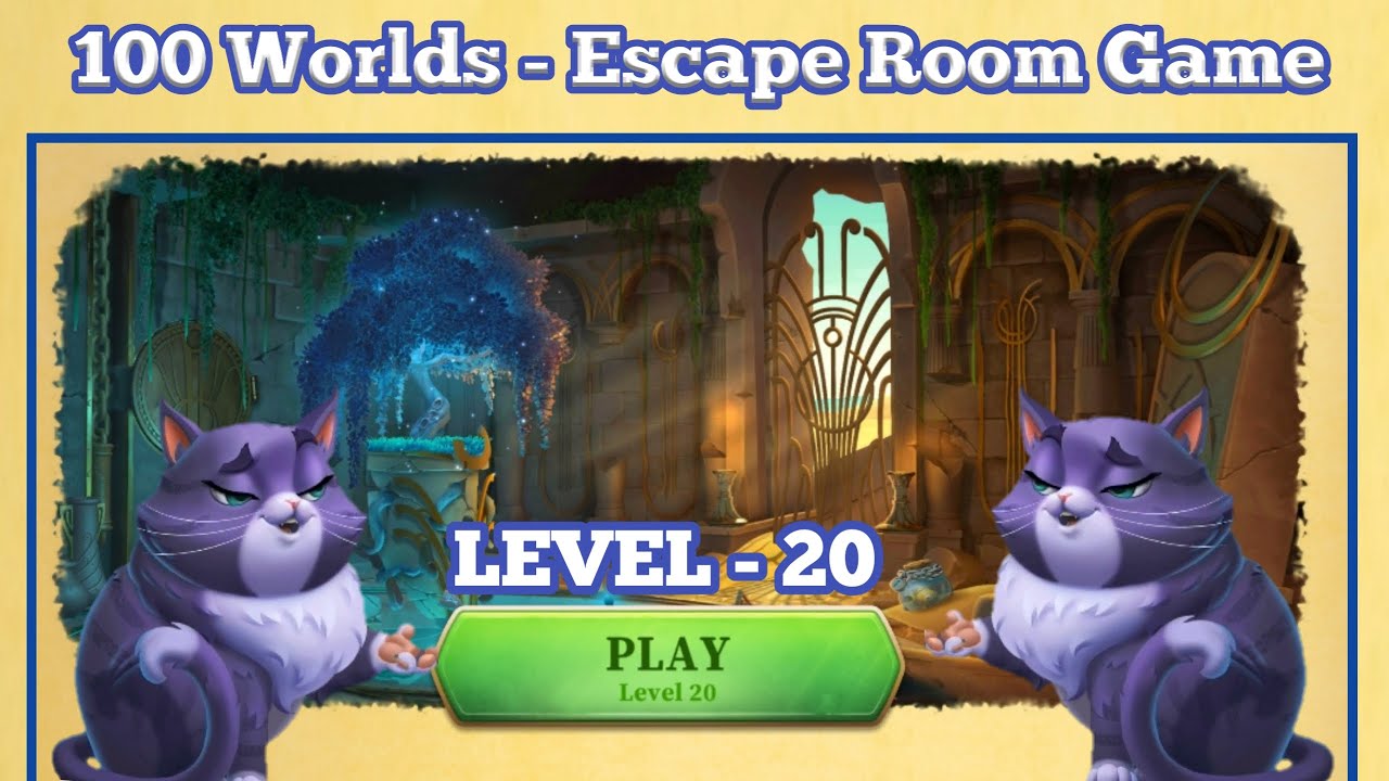 100 Worlds - Escape Room Game Level 20 - YouTube