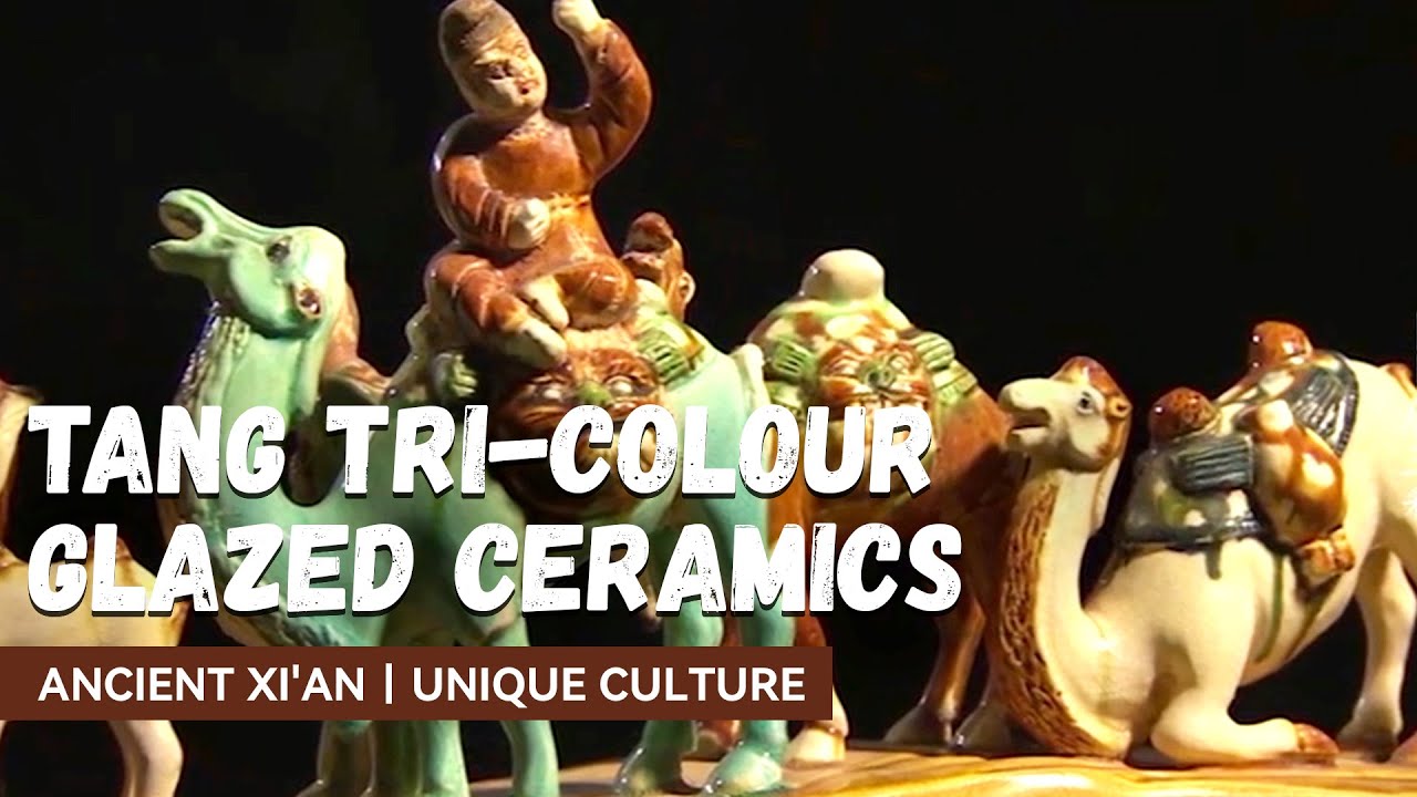 Treasures of Tang | Tri-Colour Glazed Ceramics - YouTube