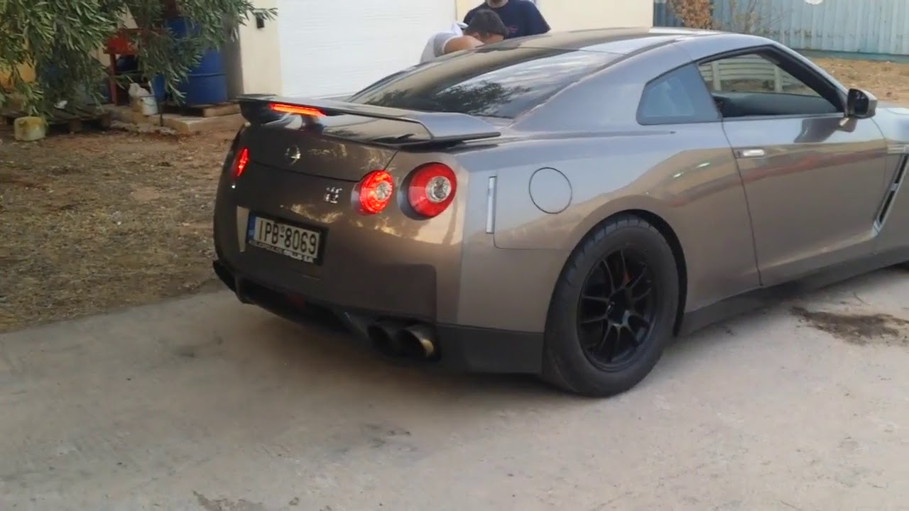 Nissan GTR R35 1.000hp launch control | The Best Cars GR - YouTube