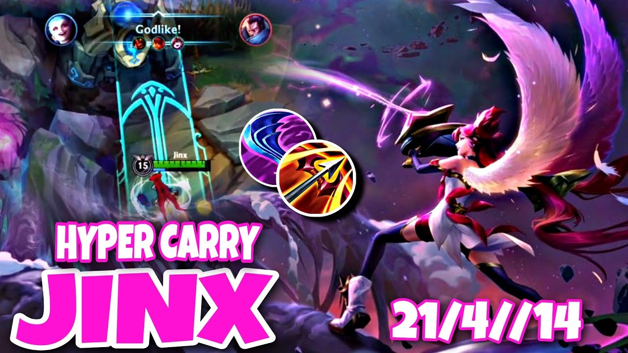 WILD RIFT | JINX INSANE HYPER CARRY IN WILD RIFT ??| GAMEPLAY | #jinx # ...
