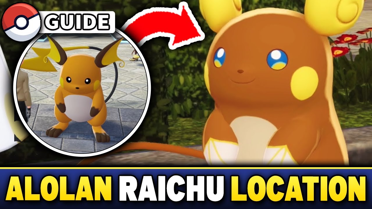 How To Catch Alolan Raichu In Pokemon Legends ZA - YouTube