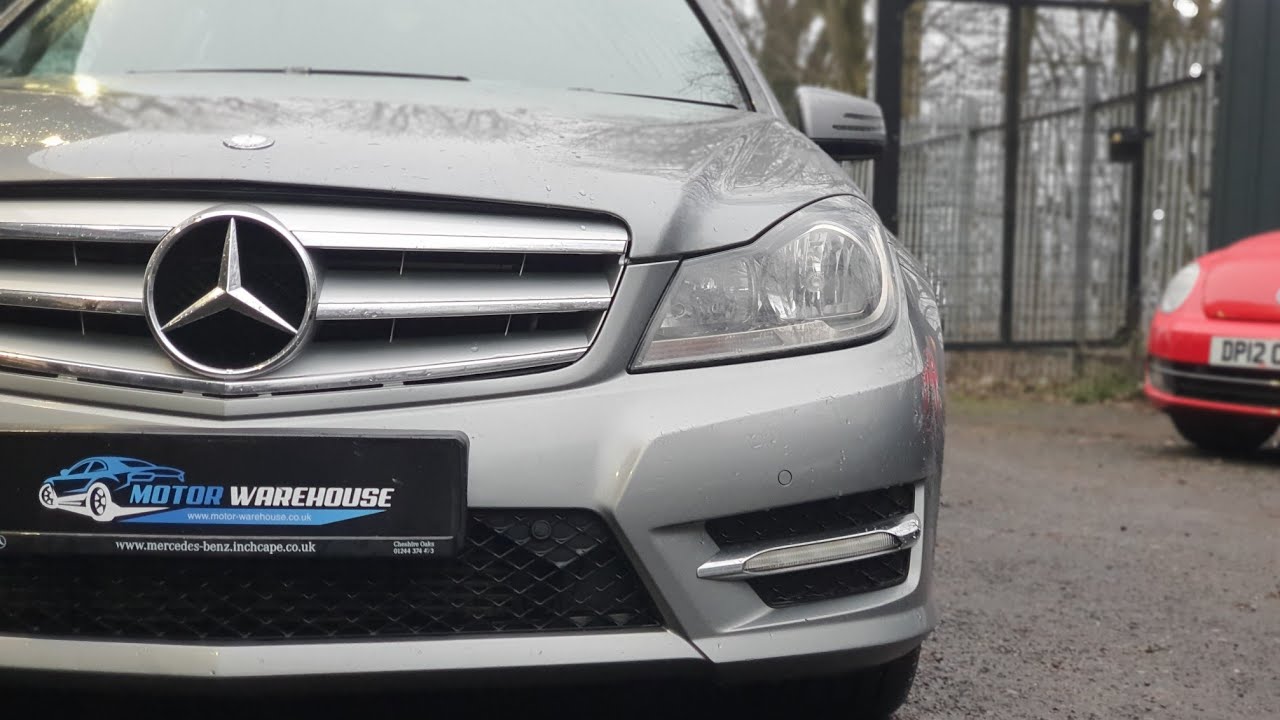 2012 Mercedes c220 AMG Sport Blue Efficiency Auto - YouTube