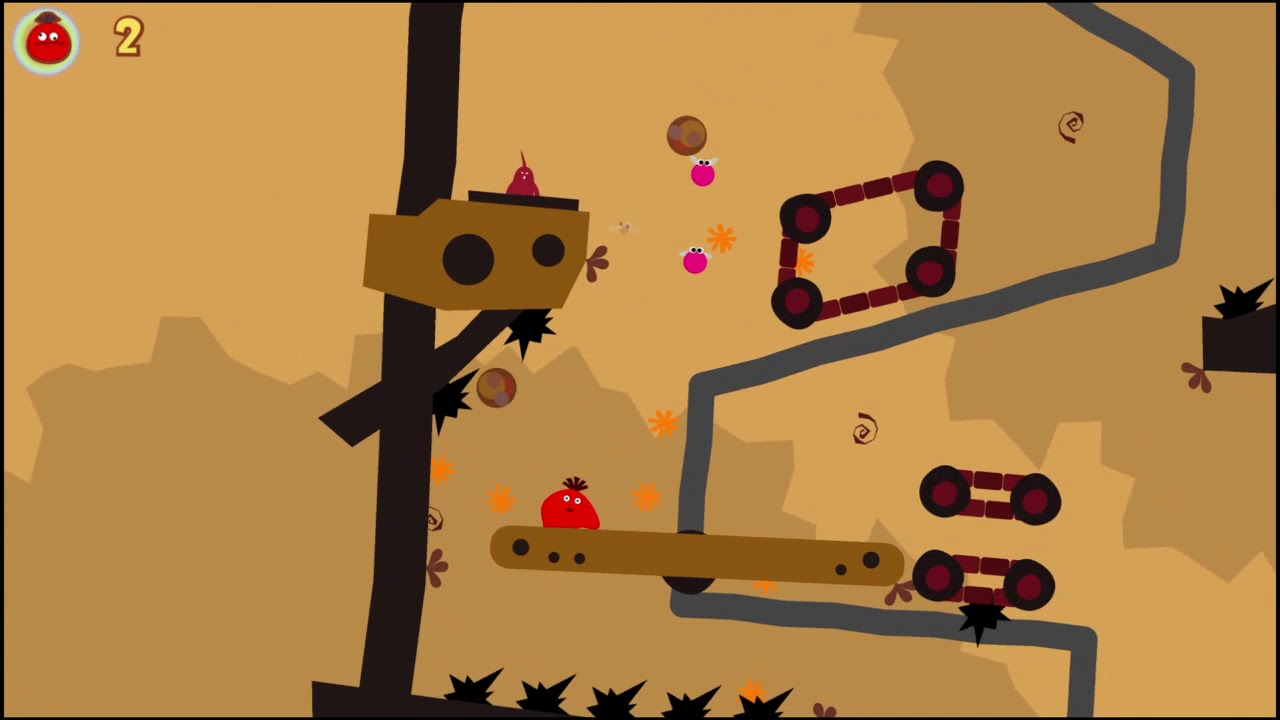 LocoRoco 2 Remastered BuiBui Fort 3 Race (Mutated Majoline Stamp) - YouTube