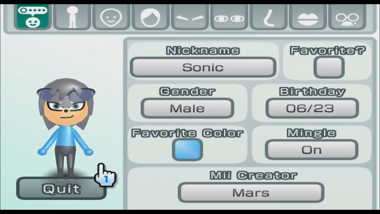 Sonic The Hedgehog (2nd Version) - Sonic The Hedgehog - Mii 337 - YouTube