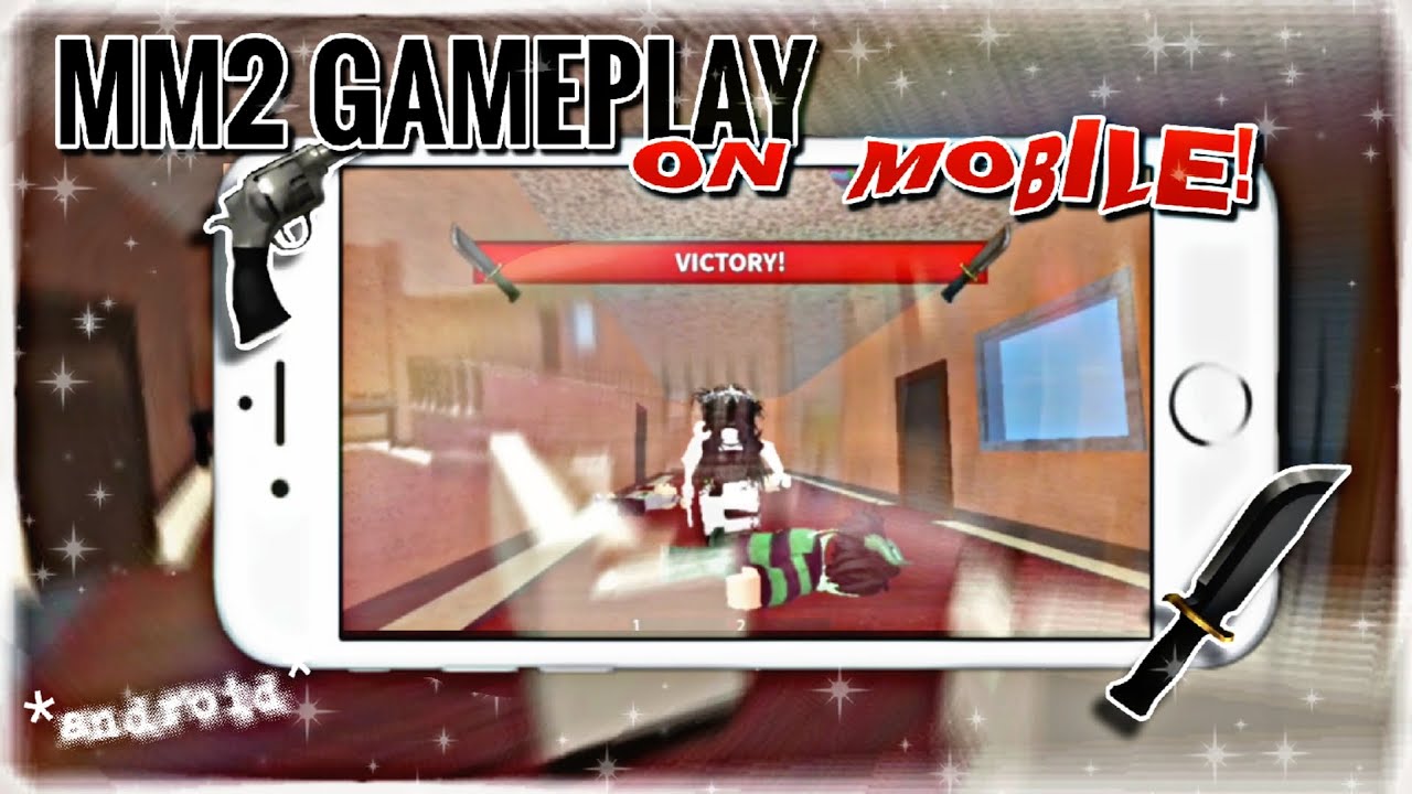 📱Roblox MM2 Mobile Gameplay (Android) 🎮 | MM2 montage | sanshine - YouTube