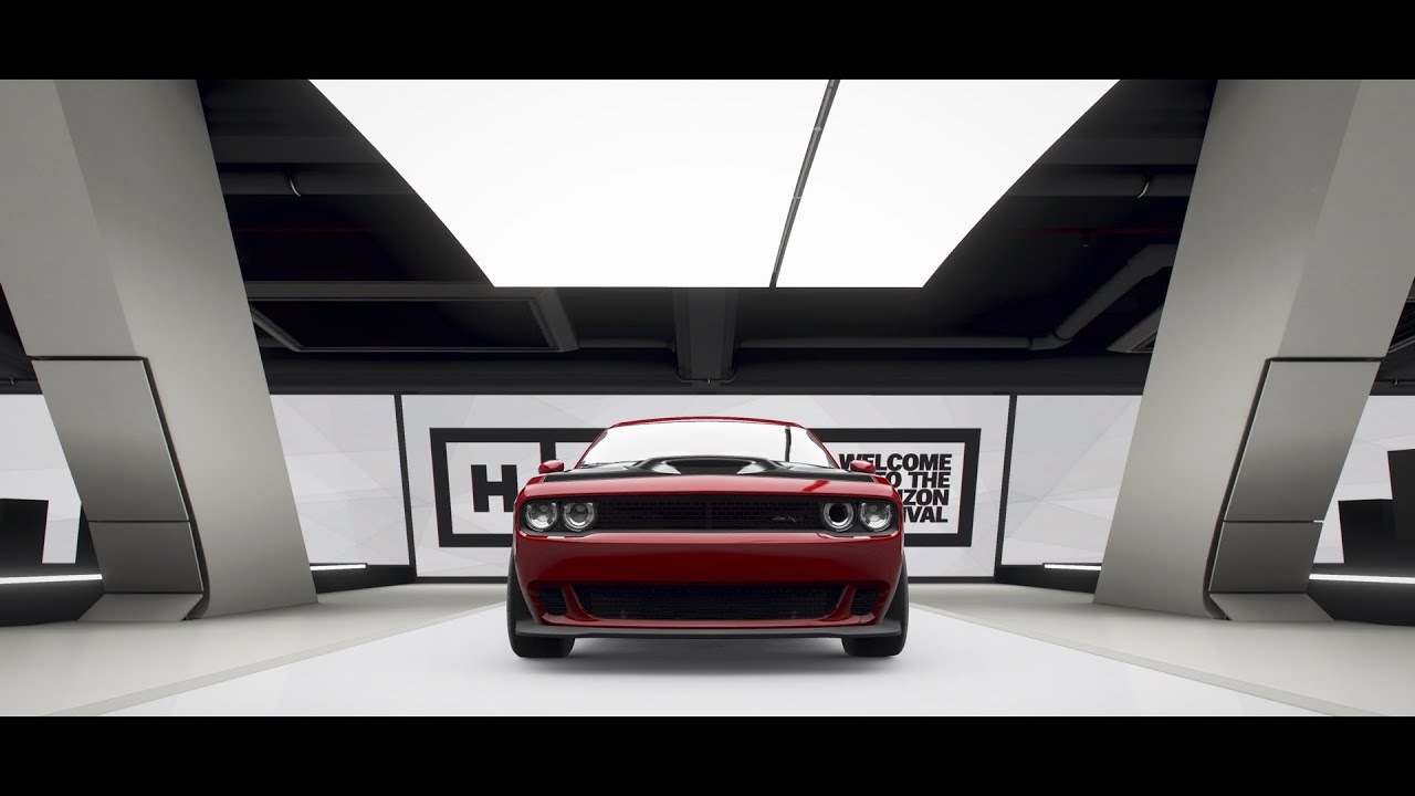 Forza Horizon 4 Dodge Challenger SRT Hellcat | Thrustmaster gameplay ...