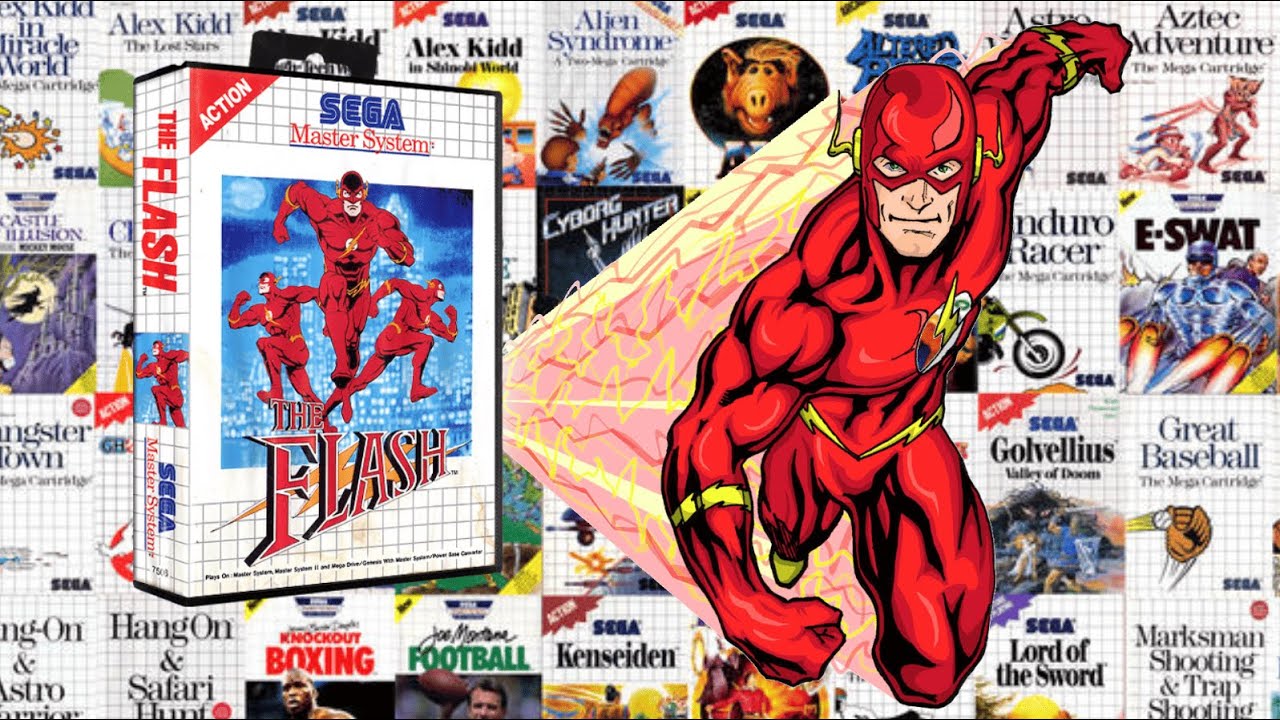 HORA DA NOSTALGIA: COMO ERA JOGAR THE FLASH NO MASTER SYSTEM? - YouTube