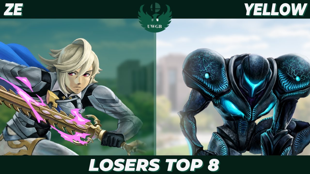 Ze (Corrin) vs yELLOW (Dark Samus) - UWGB Smash Club 3/04 Losers Top 8 ...