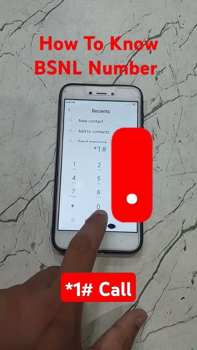 How to Check BSNL Number | BSNL Number Checking Code | BSNL Ka Number ...