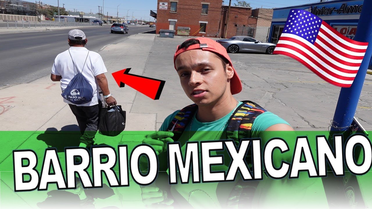 Así es un BARRIO MEXICANO en ESTADOS UNIDOS - YouTube
