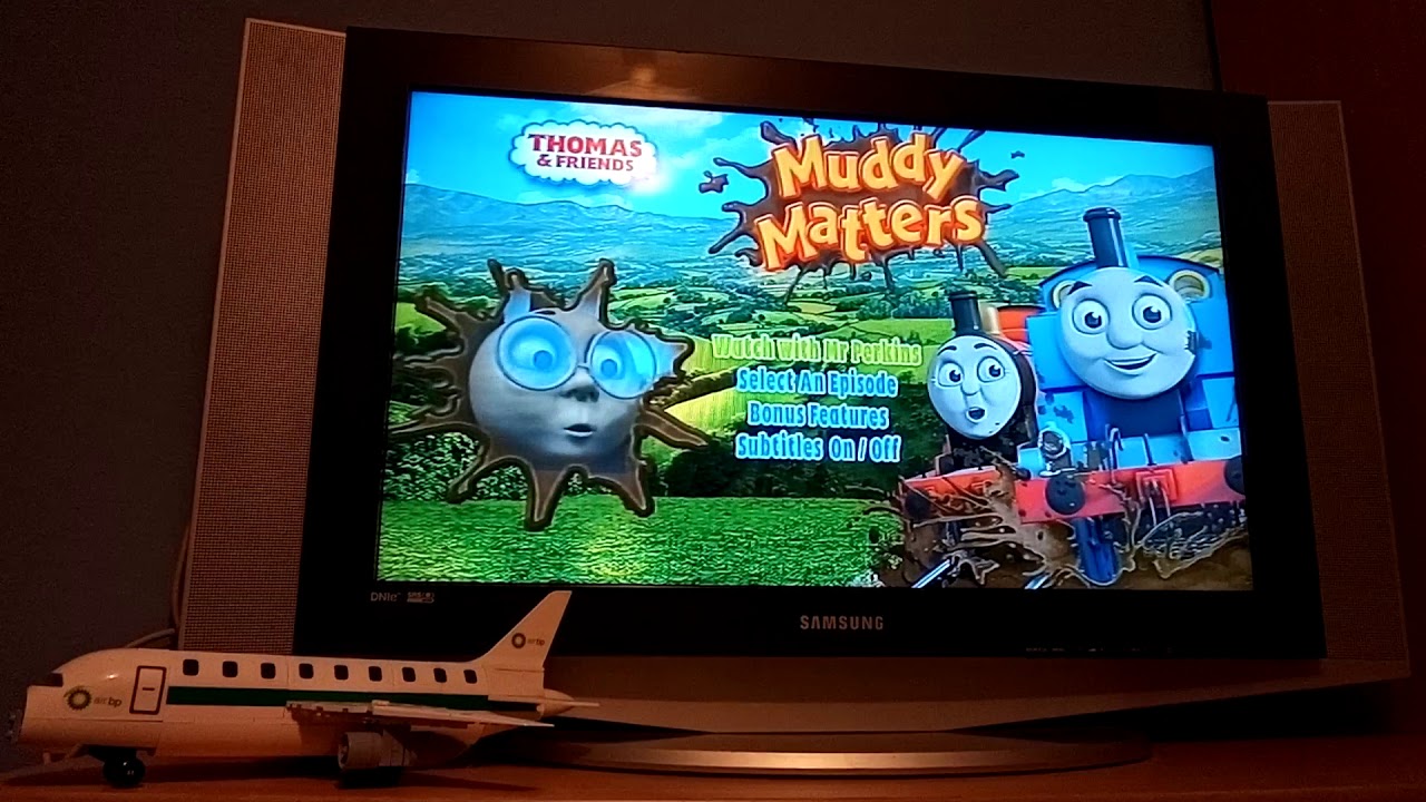 Thomas and friends the dvd menu episode 3 Muddy matters - YouTube