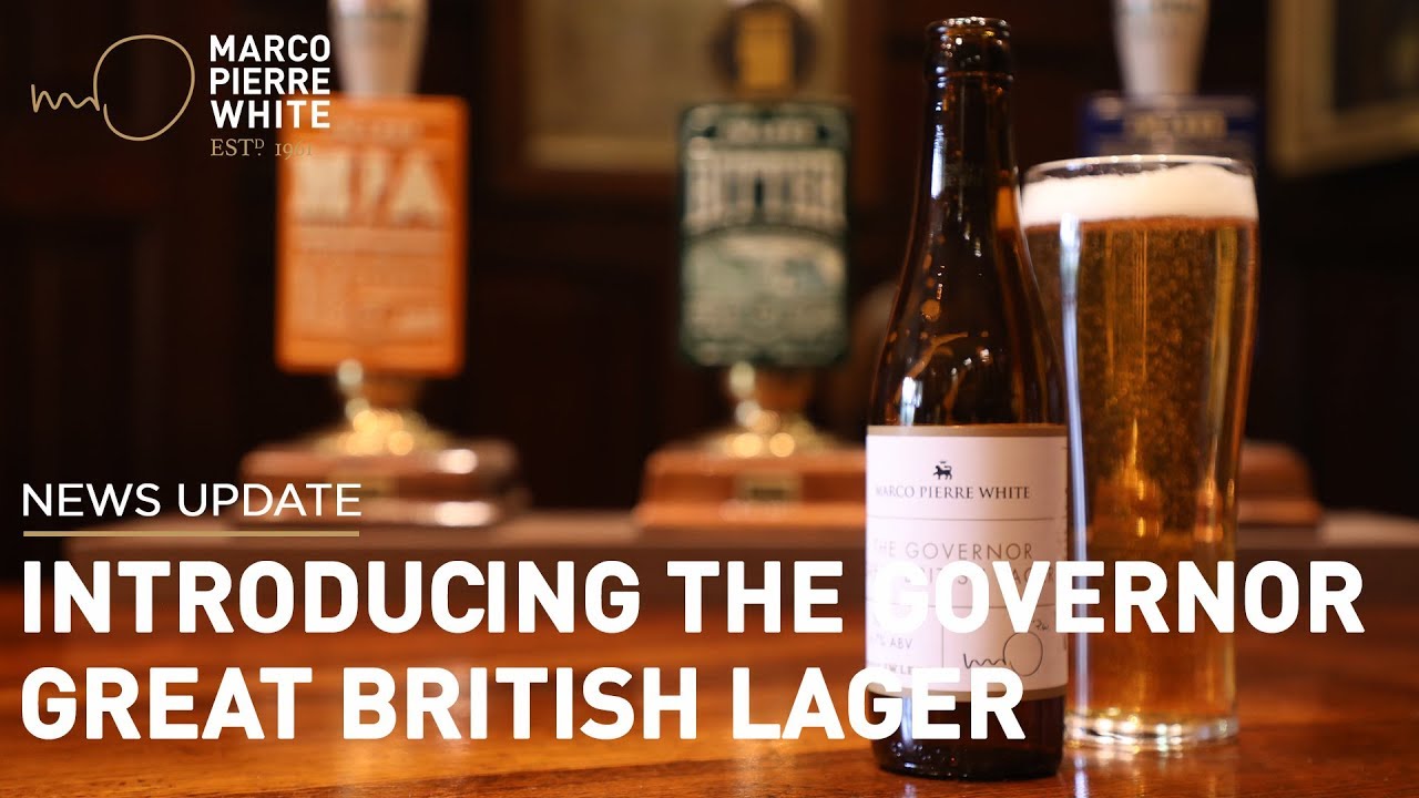 NEWS | Introducing The Governor Great British Lager - YouTube